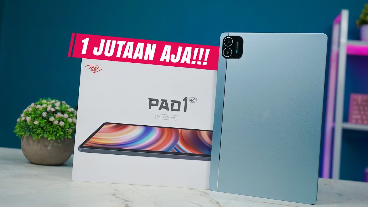 Tablet Murah 1 Jutaan! Unboxing itel Pad 1 4G Indonesia! - YouTube
