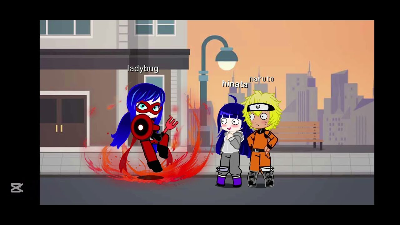 Ladybug and Cat Noir in the leaf village NARUTO AND LADYBUG CROSSOVER 🐞 ...