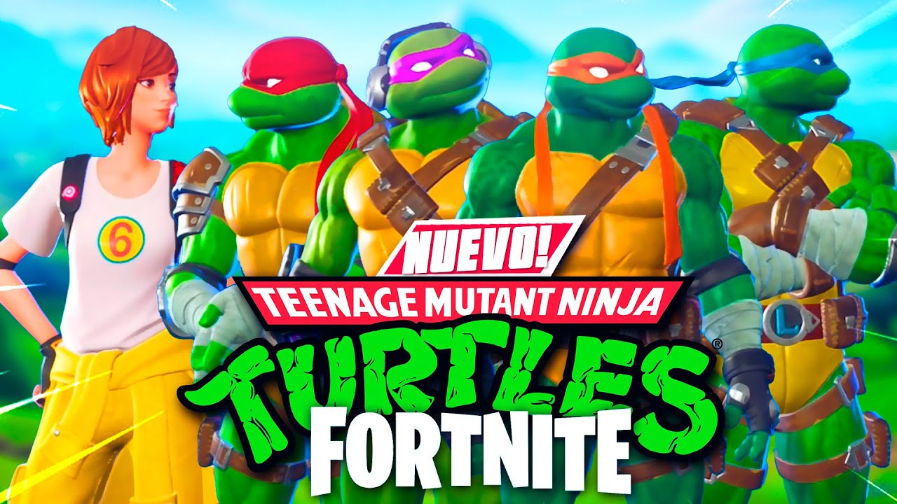 ASÍ SON LAS NUEVAS SKINS DE LAS TORTUGAS NINJA! | FORTNITE - YouTube