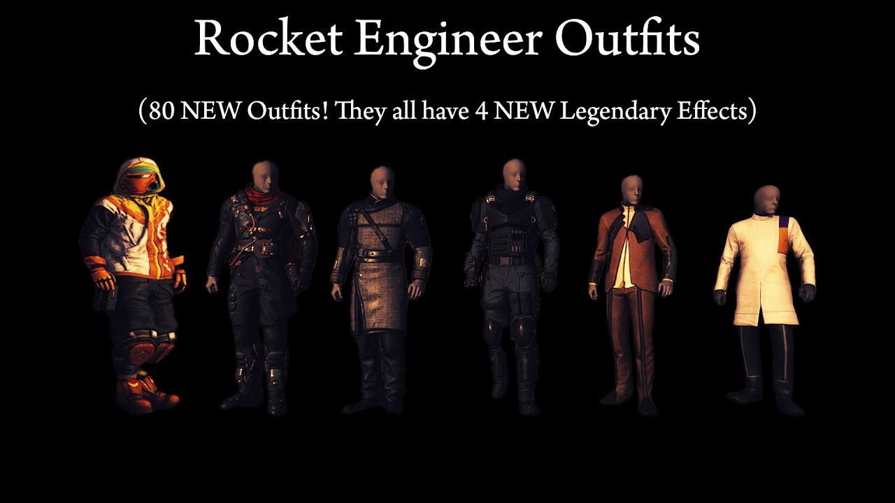 Starfield: Rocket Engineer Outfits #moddedgameplay #starfieldmods # ...
