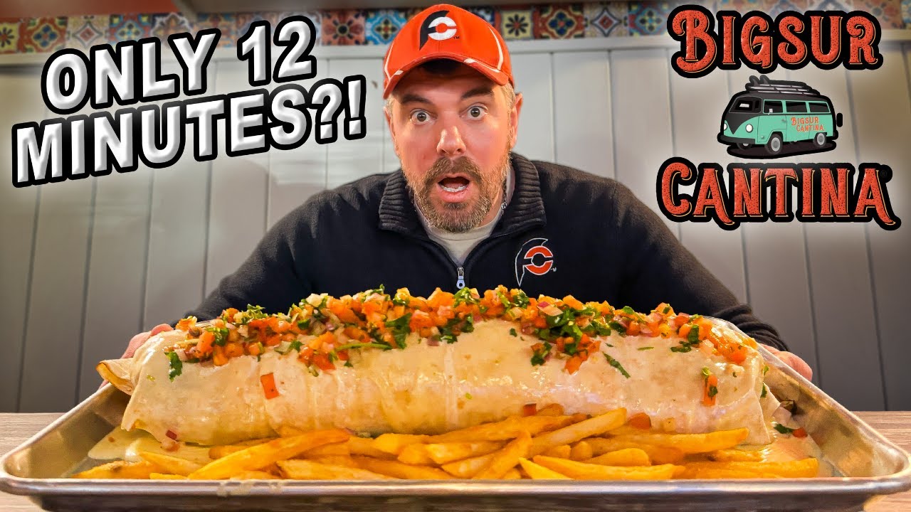 Big Sur's 150% Bigger Cali-Mexican Burrito Challenge in Madison Must Be ...