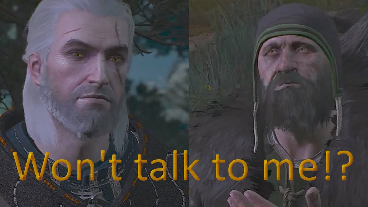 Witcher 3: Gremist won't talk to me fix ('Leave me be!') - YouTube