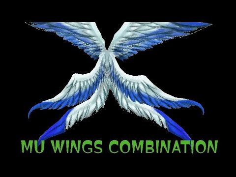 MU ONLINE WINGS COMBINATION - Devilz MU - YouTube