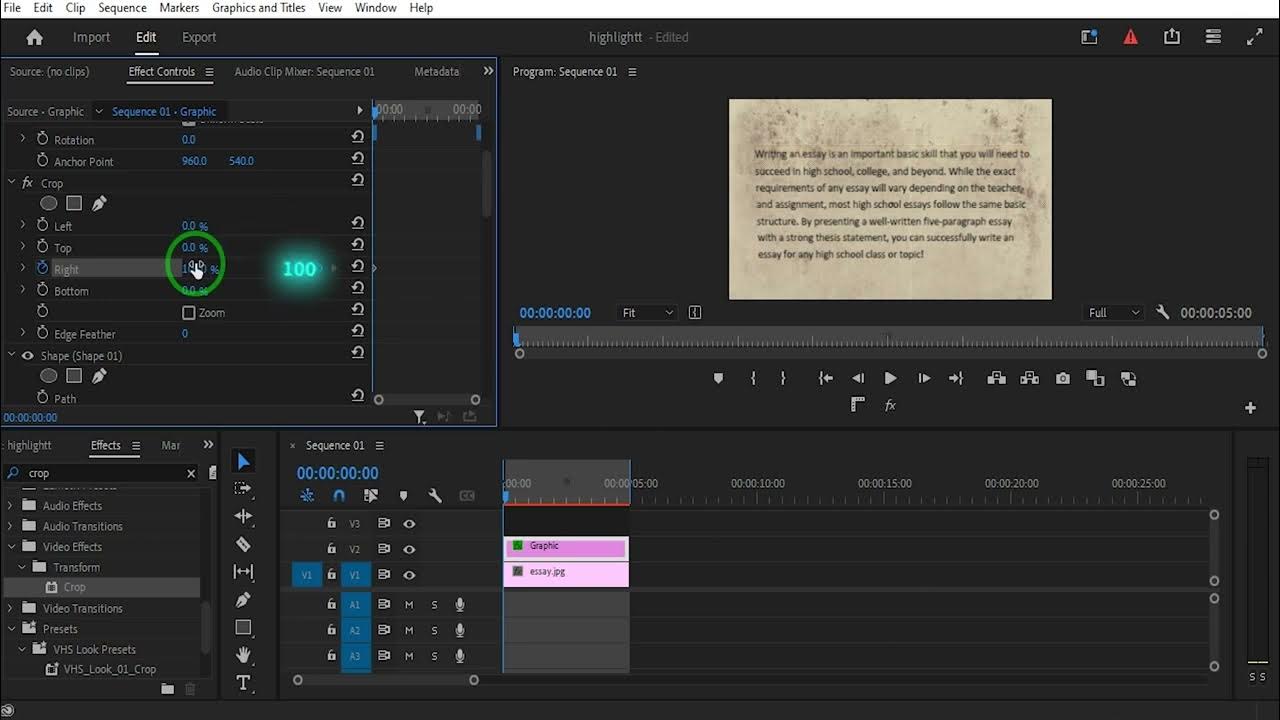 How to create highlight text in Premiere Pro - YouTube