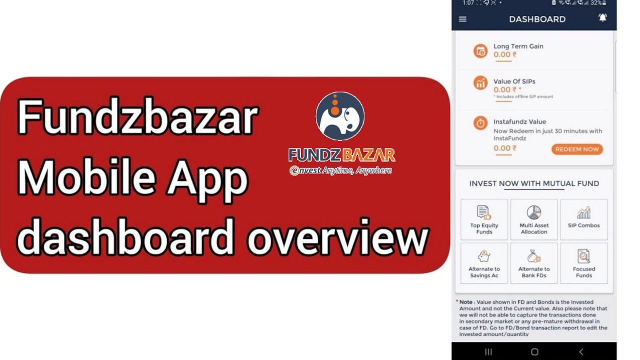 fundzbazar dashboard I ROYAL INVESTMENTS - YouTube