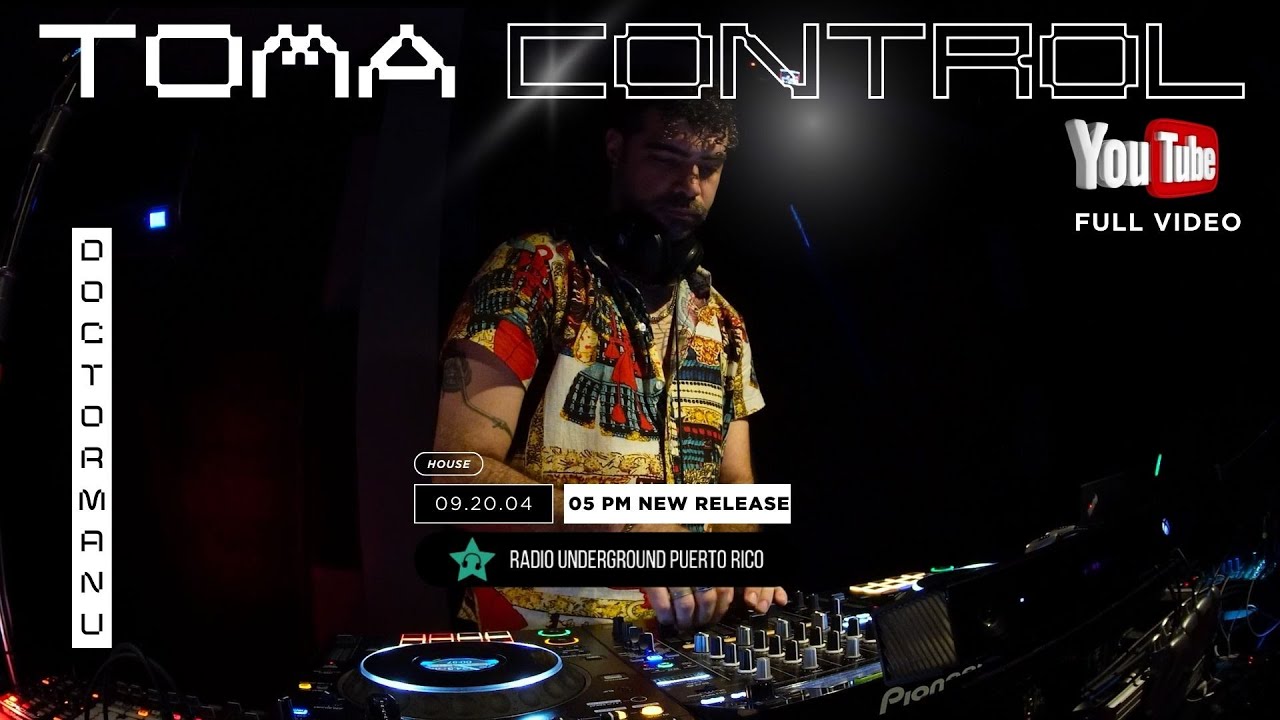 DOCTOR MANU Toma Control at El cuadrado gris and Radio Underground ...