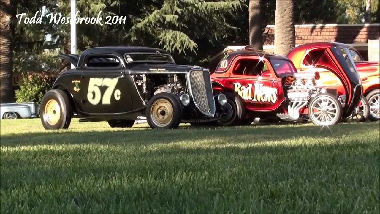 Peckerheads 1933 Ford Hemi Lakester Coupe - YouTube