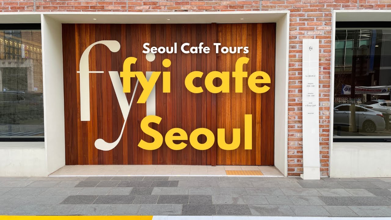 Super Minimal and Stylish cafe ‘FYI CAFE’ ☕️🇰🇷 - YouTube