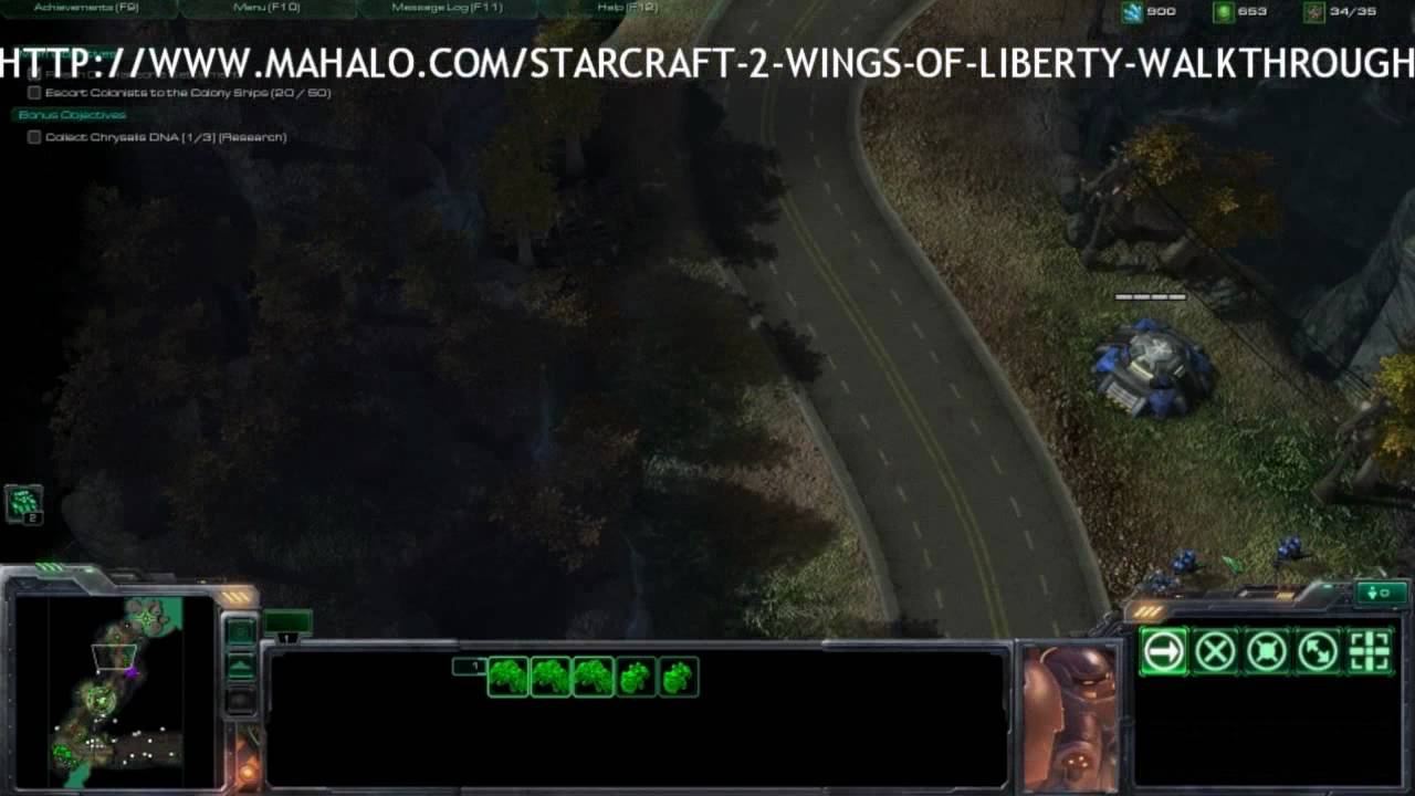 StarCraft II Walkthrough - The Evacuation Part 2 HD - YouTube