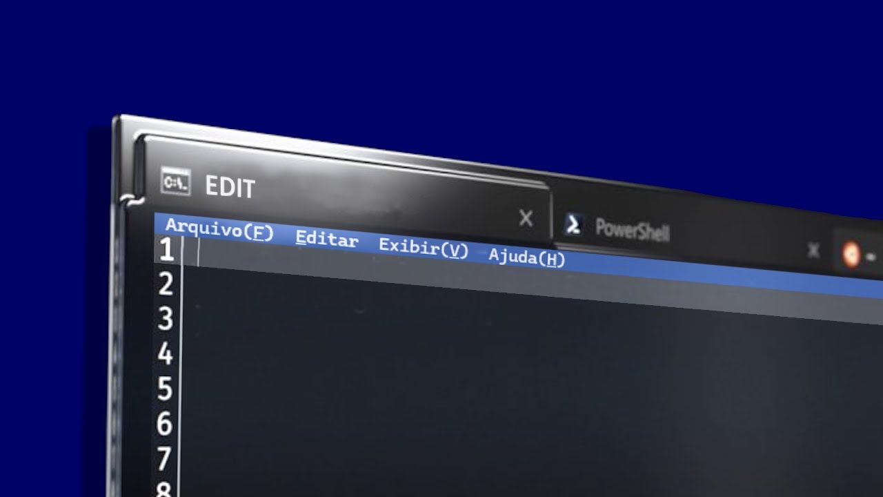 Novo comando EDIT para o Windows 11 - YouTube