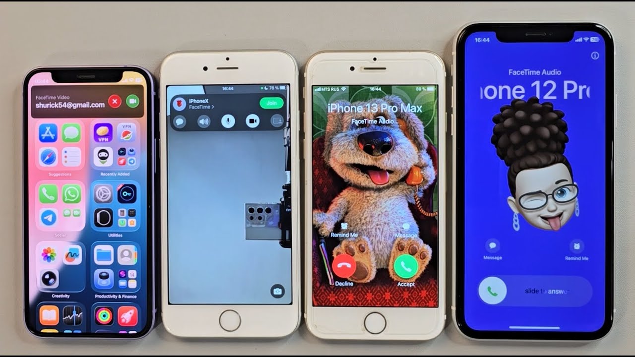 FaceTime Incoming call & Same Time call iPhone 12 mini iPhone 6S iPhone ...