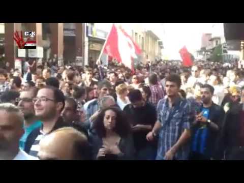 Antakya ÖSO Teröristleri ve Erdoğan'a Protesto 12.05.2013 Suriye Gerçekleri