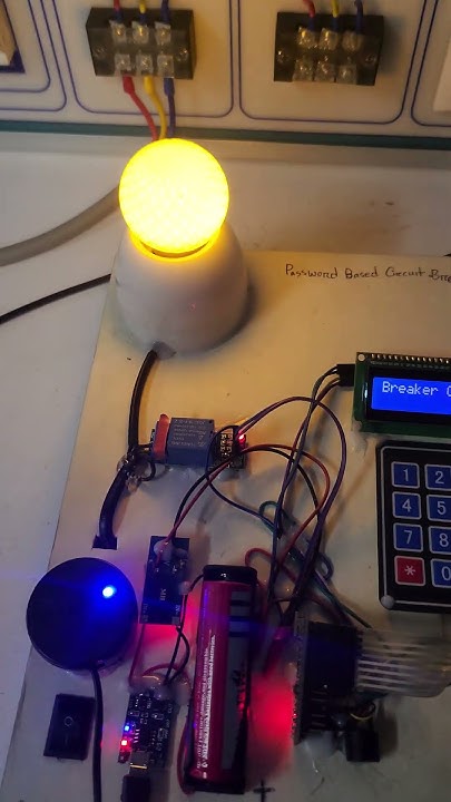 Password Based Circuit Breaker.#Arduino #easycircuit #electronic #project #keypad - YouTube