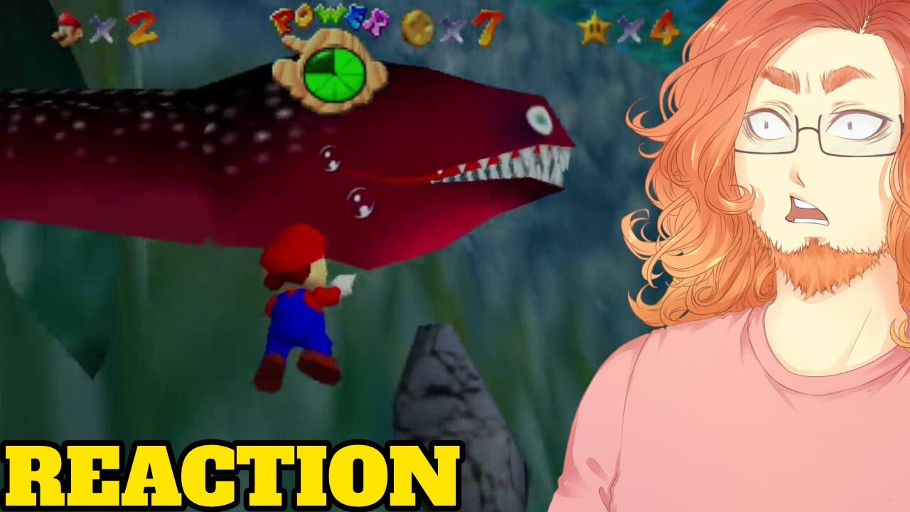 Super Mario 64 Water Levels WITH LYRICS | REACTION - YouTube