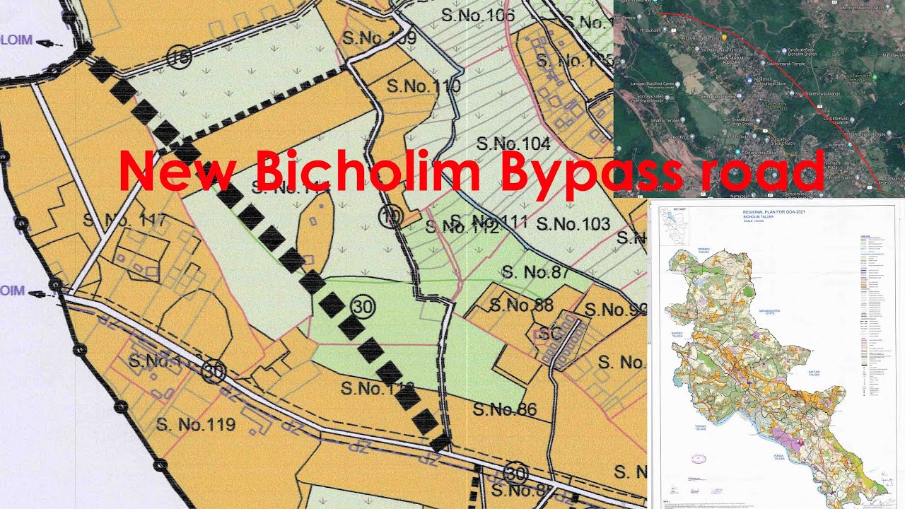 Exploring the new Bicholim Bypass road | Sarvona to Vaalshi | North Goa ...