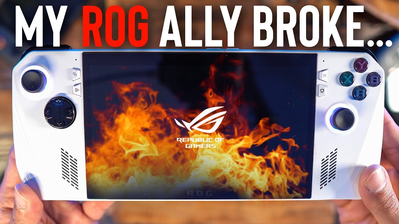 My ROG Ally Broke... - YouTube