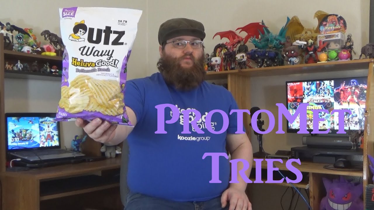 ProtoMet Tries Utz Wavy Heluva Good! Buttermilk Ranch - YouTube