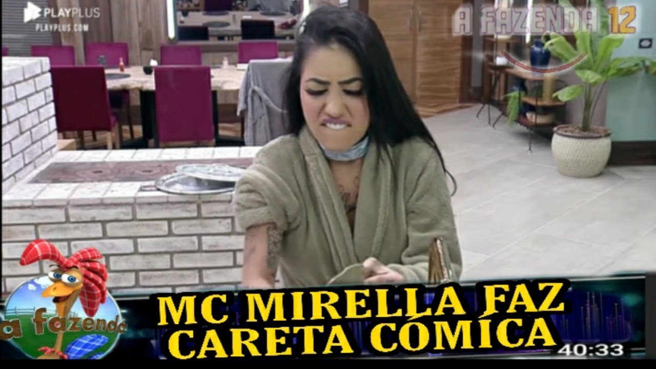 MC Mirella se empolga ao lavar prato em a fazenda e vira meme com as ...
