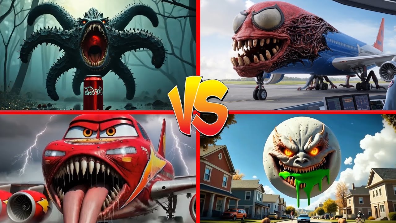HUNGRY STAR 🆚 INFECTED SKY 2 🆚 Lighting Mcqueen Monster 🆚 Lunar Moon ...