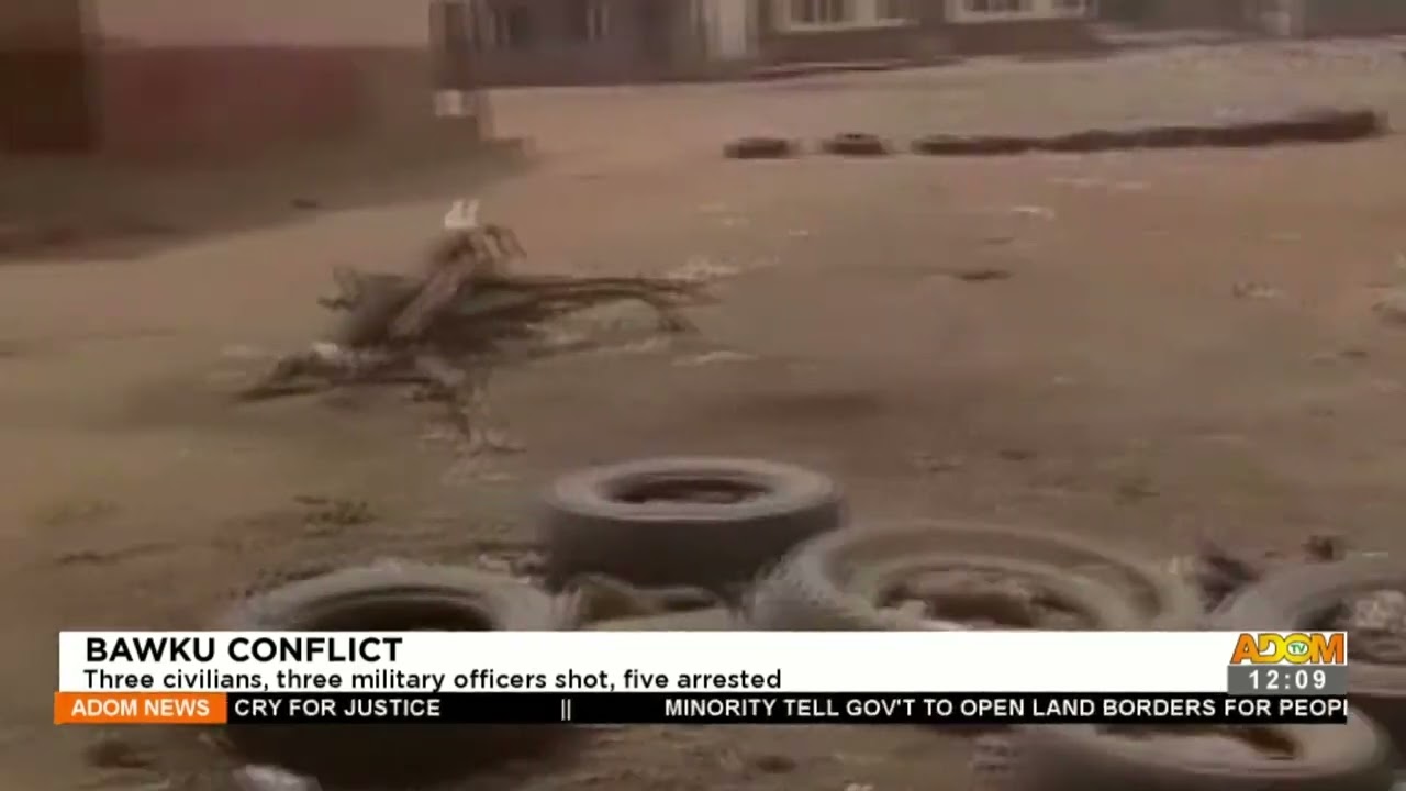 Bawku Conflict: Three Civilians, Three Military officers shot, five ...