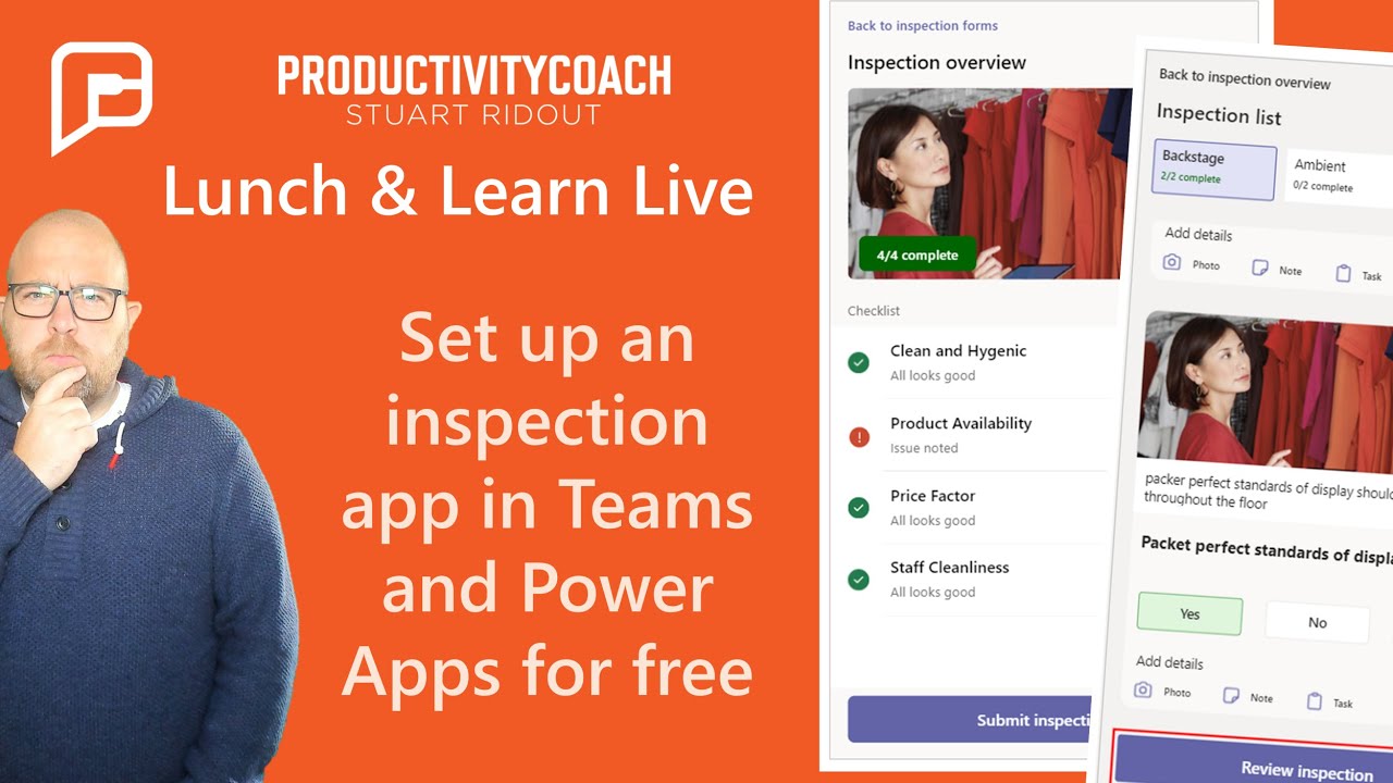 Lunch and Learn - Creating an inspection app in Power Apps for Teams ...
