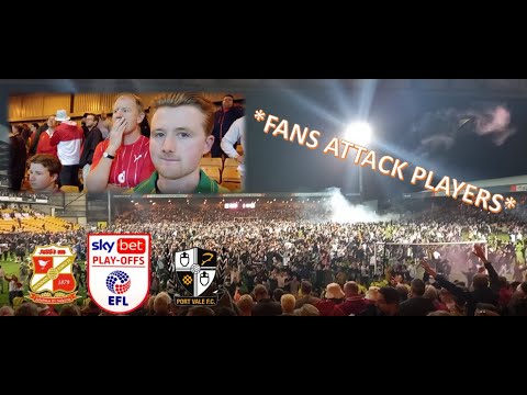 PENALTY HEARTBREAK!!! Swindon v Port Vale Playoff 2nd leg Match Vlog ...