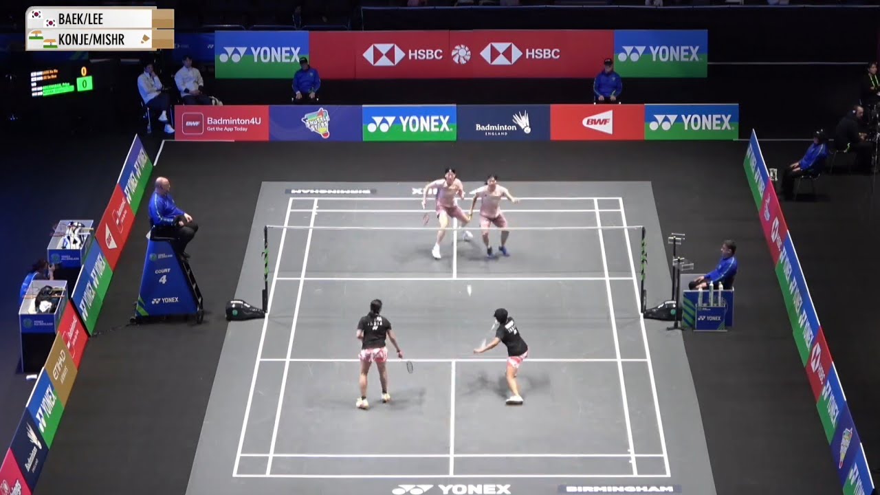 Baek Ha Na/Lee So Hee vs Priya Konjengbam/Shurti Mishra | Badminton All ...