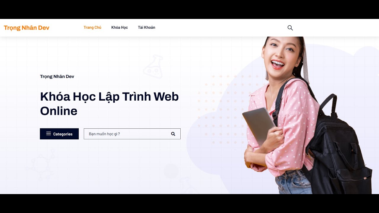 Hướng dẫn đăng ký khóa học Trọng Nhân Dev - YouTube