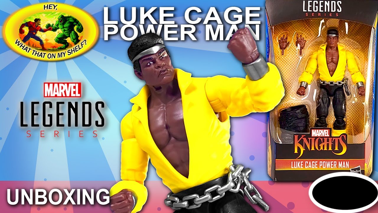 UNBOXING - Marvel Legends - LUKE CAGE POWER MAN - Hasbro - Action ...