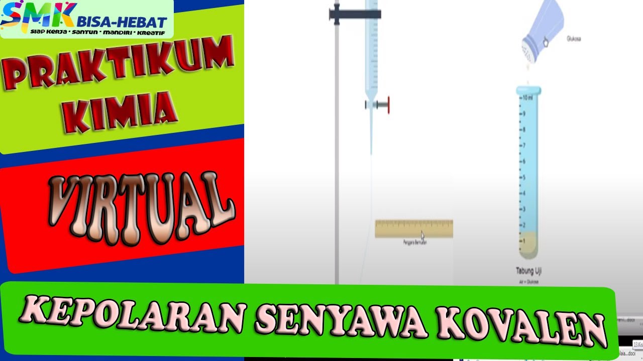 Tutorial Percobaan Virtual Kepolaran Senyawa Kovalen - YouTube