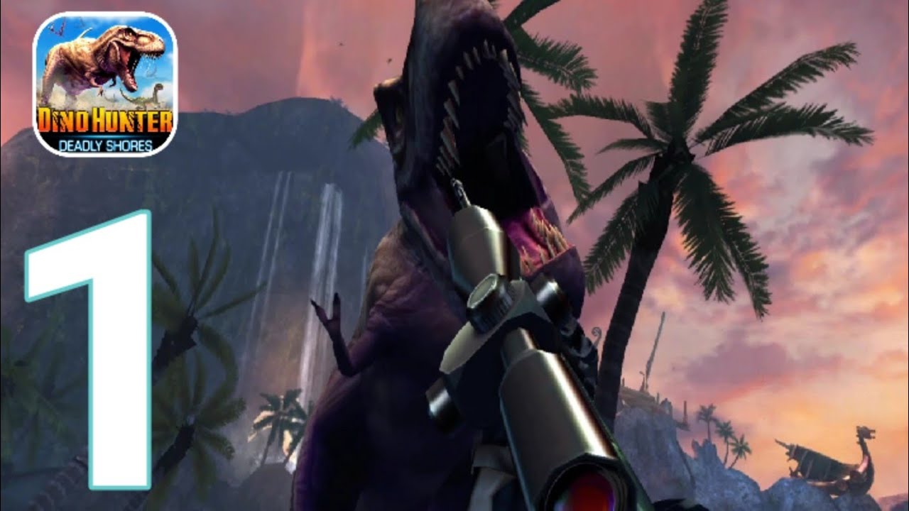 DINO HUNTER: DEADLY SHORES (1st Region Complete) - Gameplay - YouTube