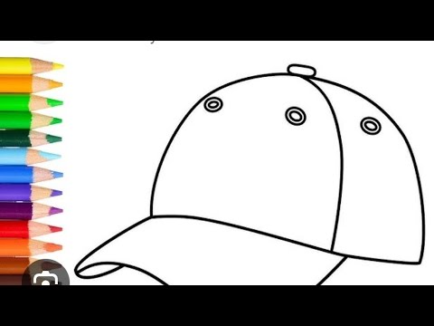 how to draw a cap/easy drawing/foryou/animation/sprunk - YouTube