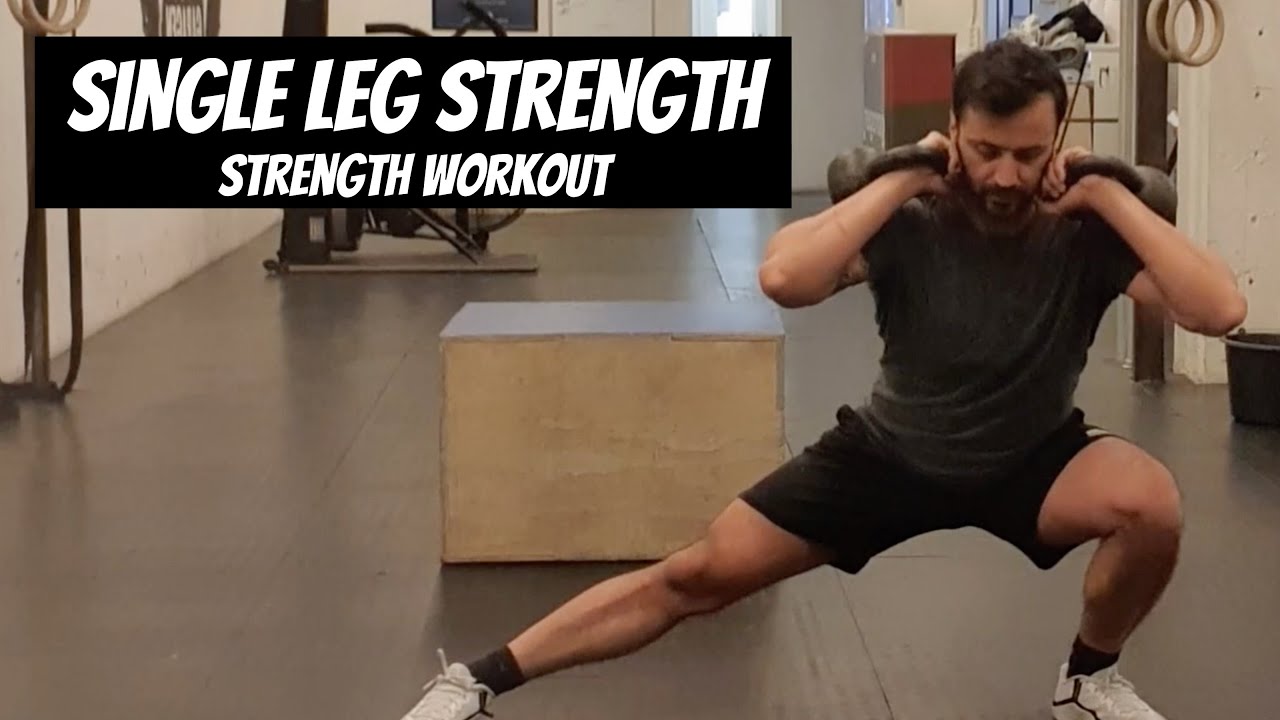Strength Session - single leg workout - YouTube