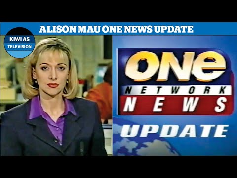 1997 | One Network News update with Alison Mau (June) - YouTube
