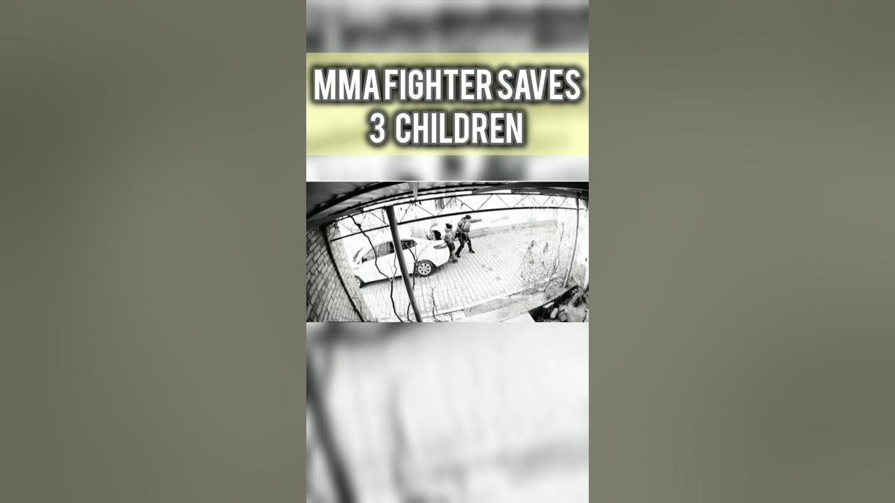 MMA Fighter saves 3 children - YouTube