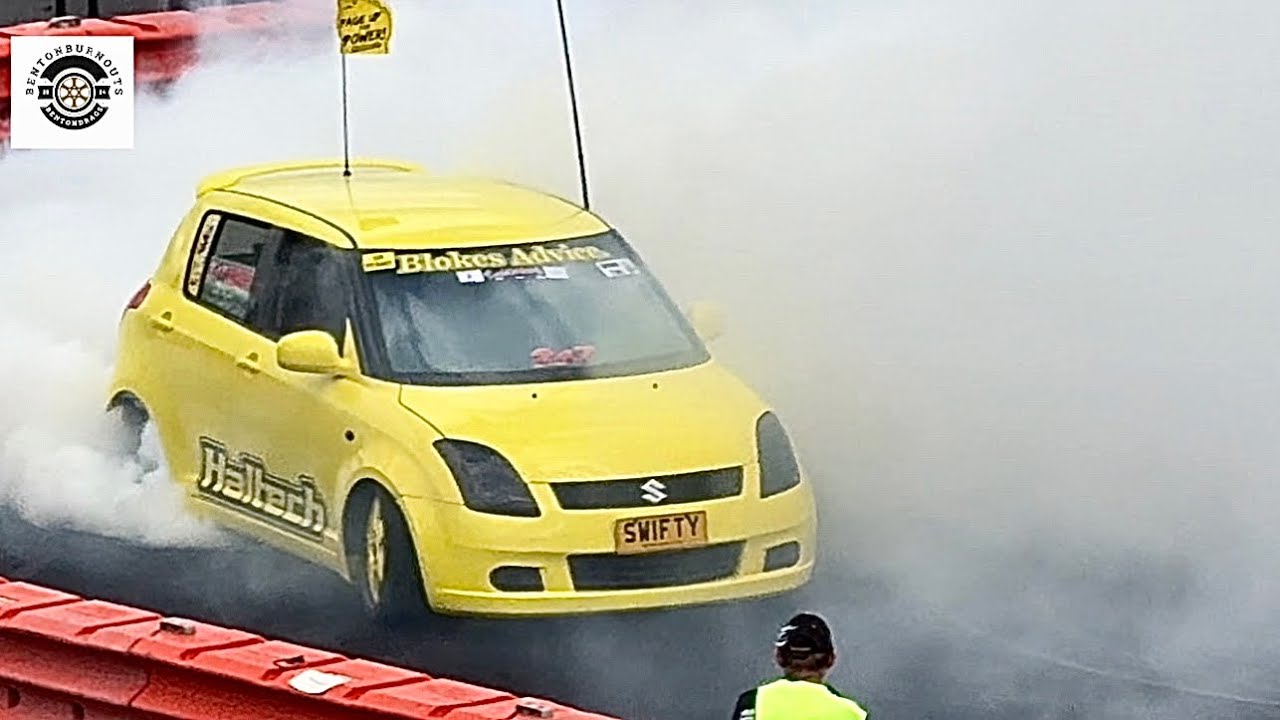 SWIFTY burnout at Bathurst Autofest 2025 - YouTube