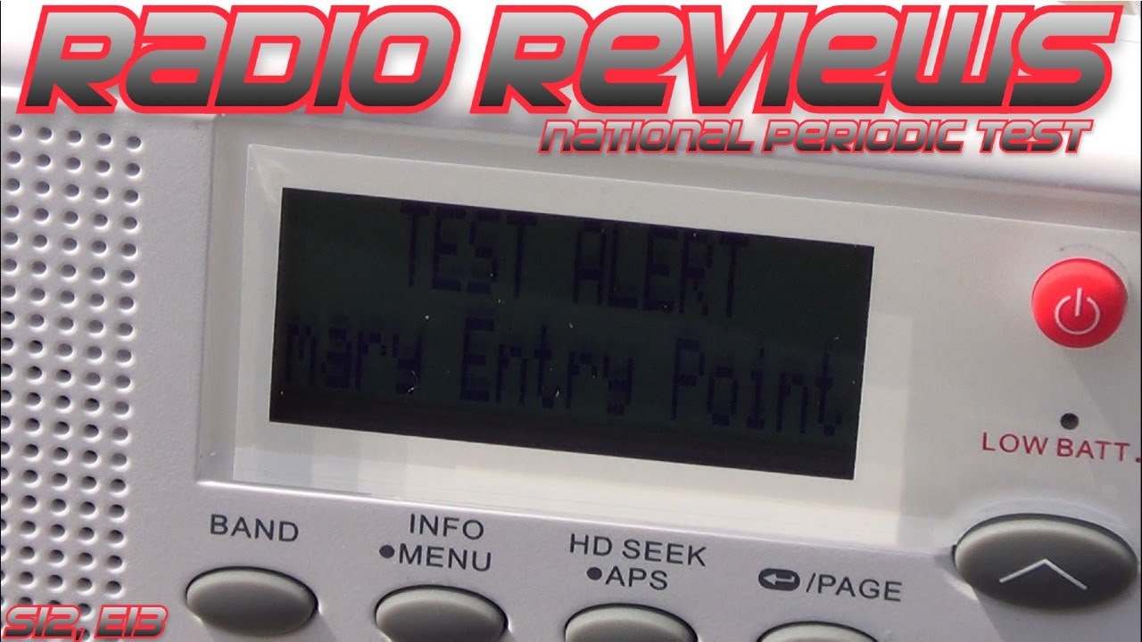 Radio Reviews: National Periodic Test - YouTube