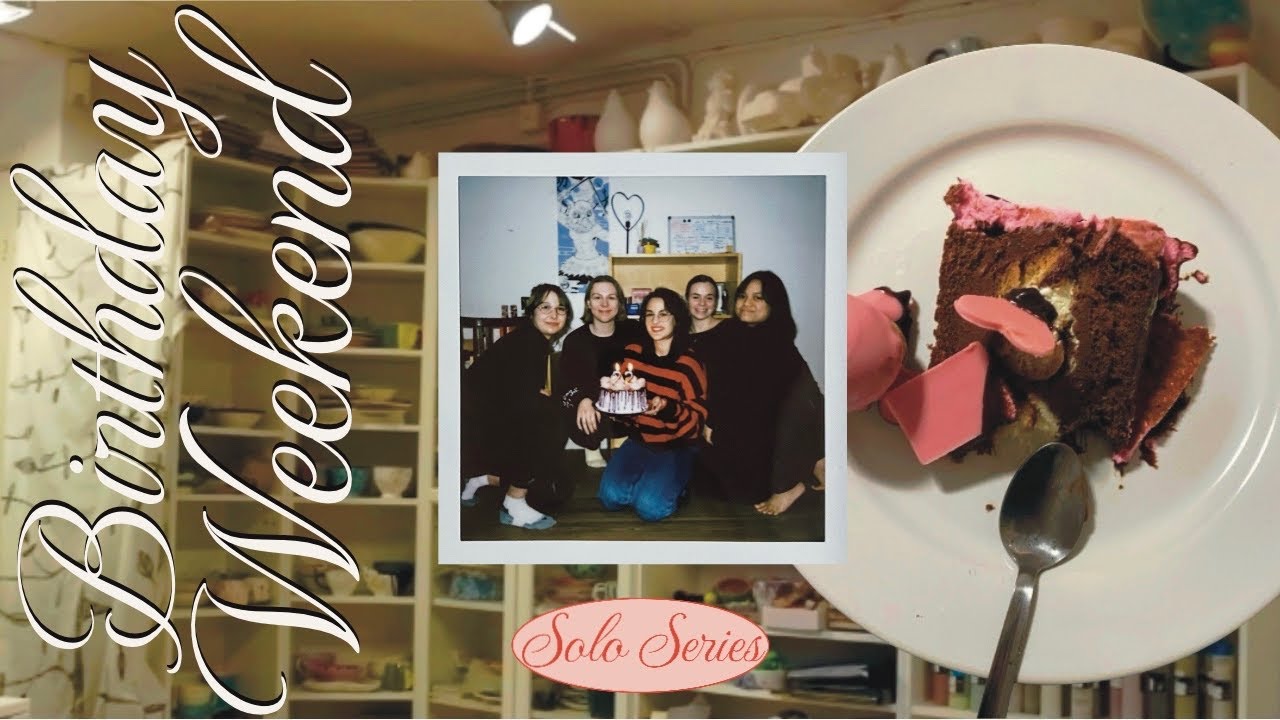 lund diaries | birthday weekend, pottery painting & spontaneous night ...