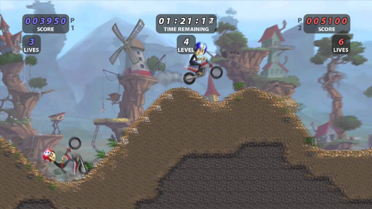 Thrillville Mini Games: Stunt Rider! - YouTube