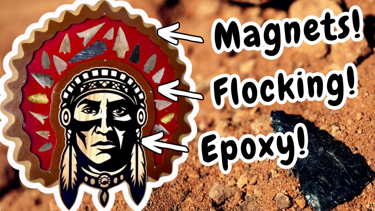 Arrowhead Display Case - CNC Project - YouTube