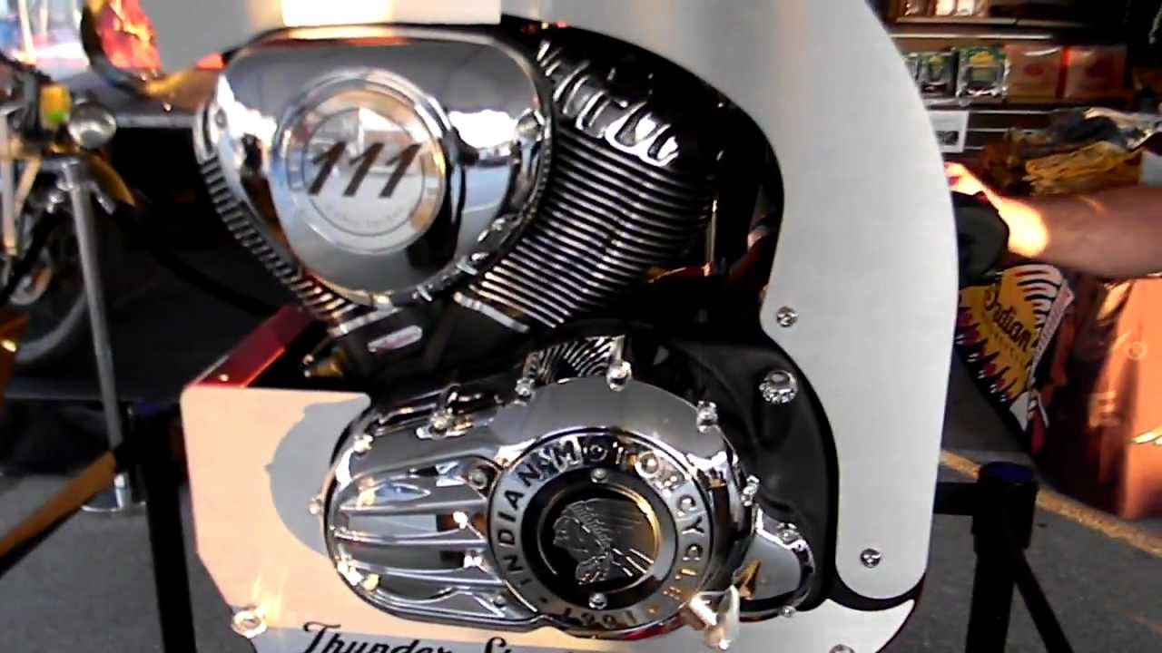Bean're introduces the New Indian 111 Thunder Stroke motor - YouTube