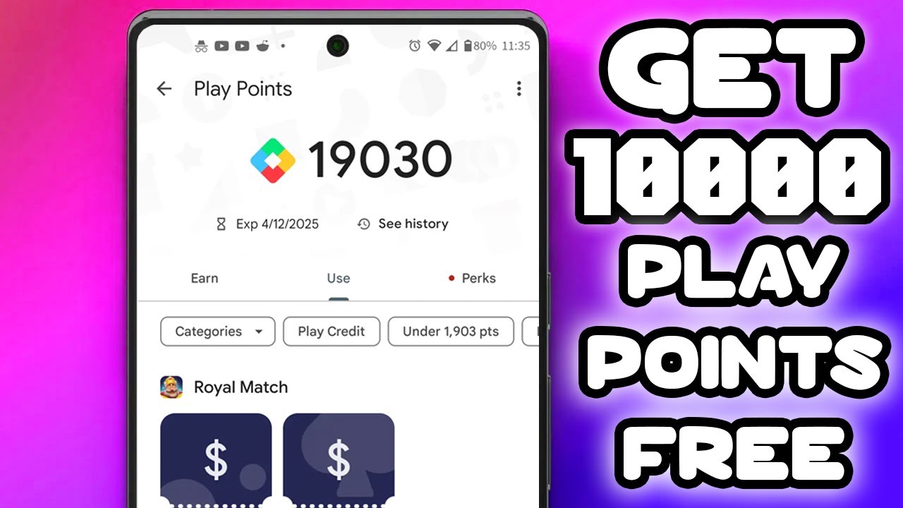 How To Earn Google Play Points | Trick To Get 10000 Play Points Free ...