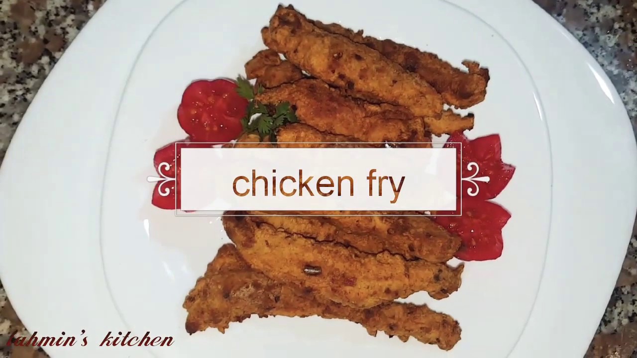 Crispy Chicken fry।। Home made chicken breast fry. - YouTube