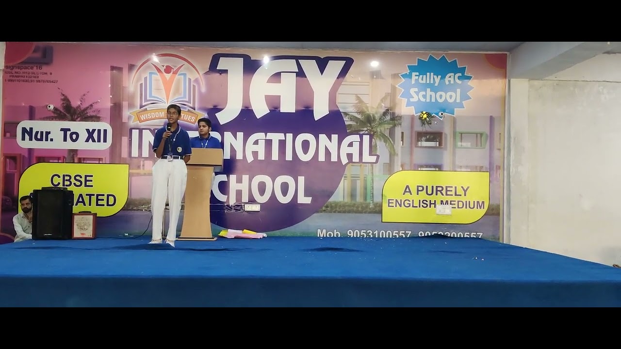 Thought n importance of the day Muskan JAY INTERNATIONAL SCHOOL JONDHAN ...