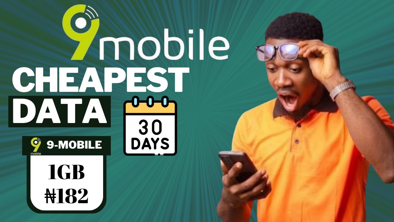 HOW TO BUY CHEAP DATA ON 9MOBILE YouTube