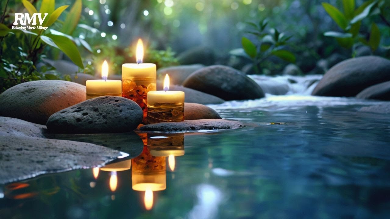 Fall Asleep in 5 Minutes 🌙 Relaxing Spa Music for Sleep and Sound of ...