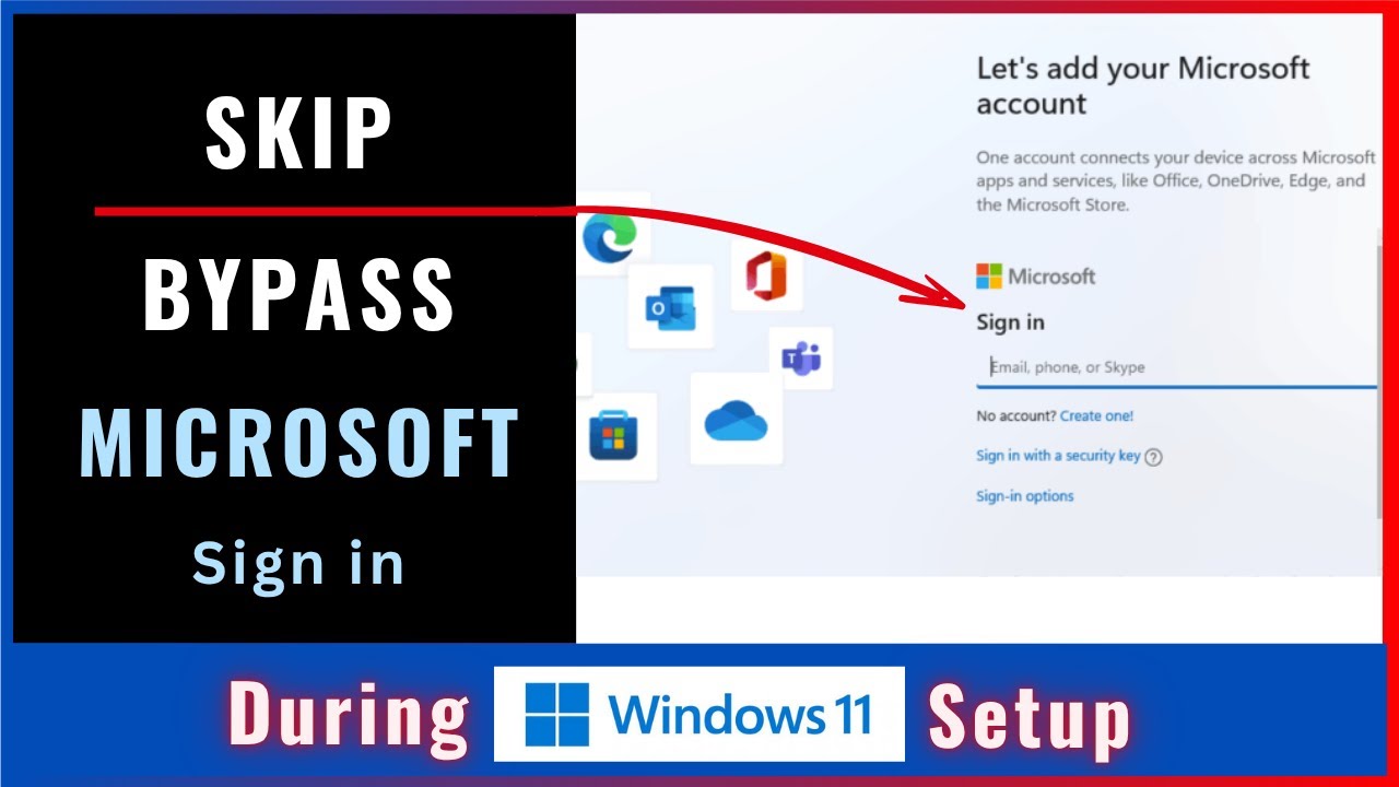 Bypass Microsoft Account on Windows 11 | New Method to Install Windows ...