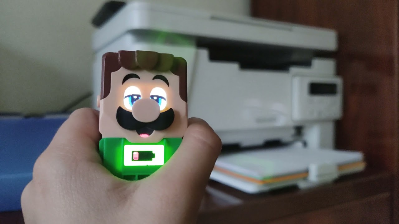 LEGO SUPER MARIO BATTERY DIED - YouTube