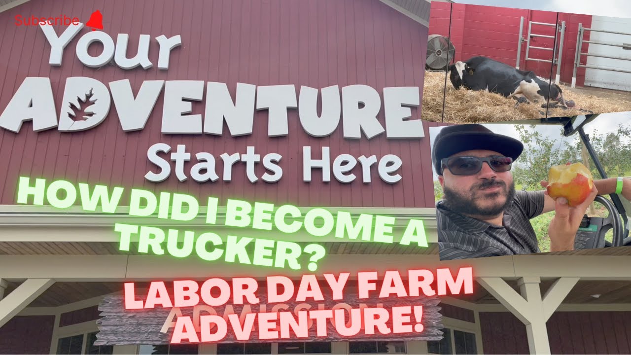 How did I become a trucker? Labor Day farm adventure - 4K - YouTube