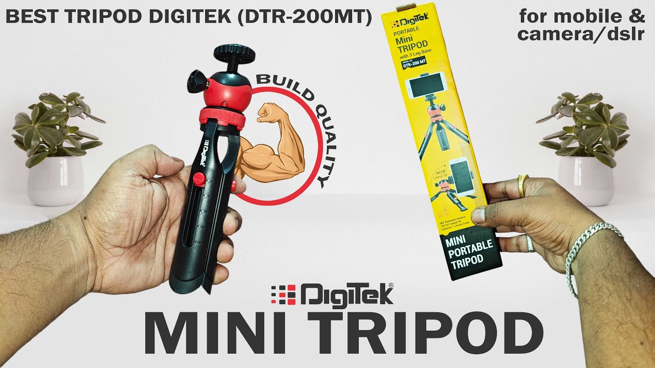 DIGITEK DTR-200MT MINI TRIPOD | UNBOXING 💥 #tripod #digitektripod # ...